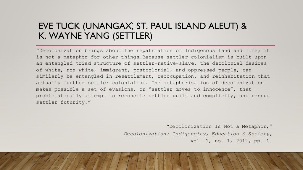 Laura Phillips - A settler view from ongoing colonized lands | PPT