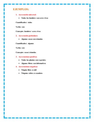 Aseveraciones | DOCX