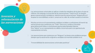 Aseveraciones | PPTX