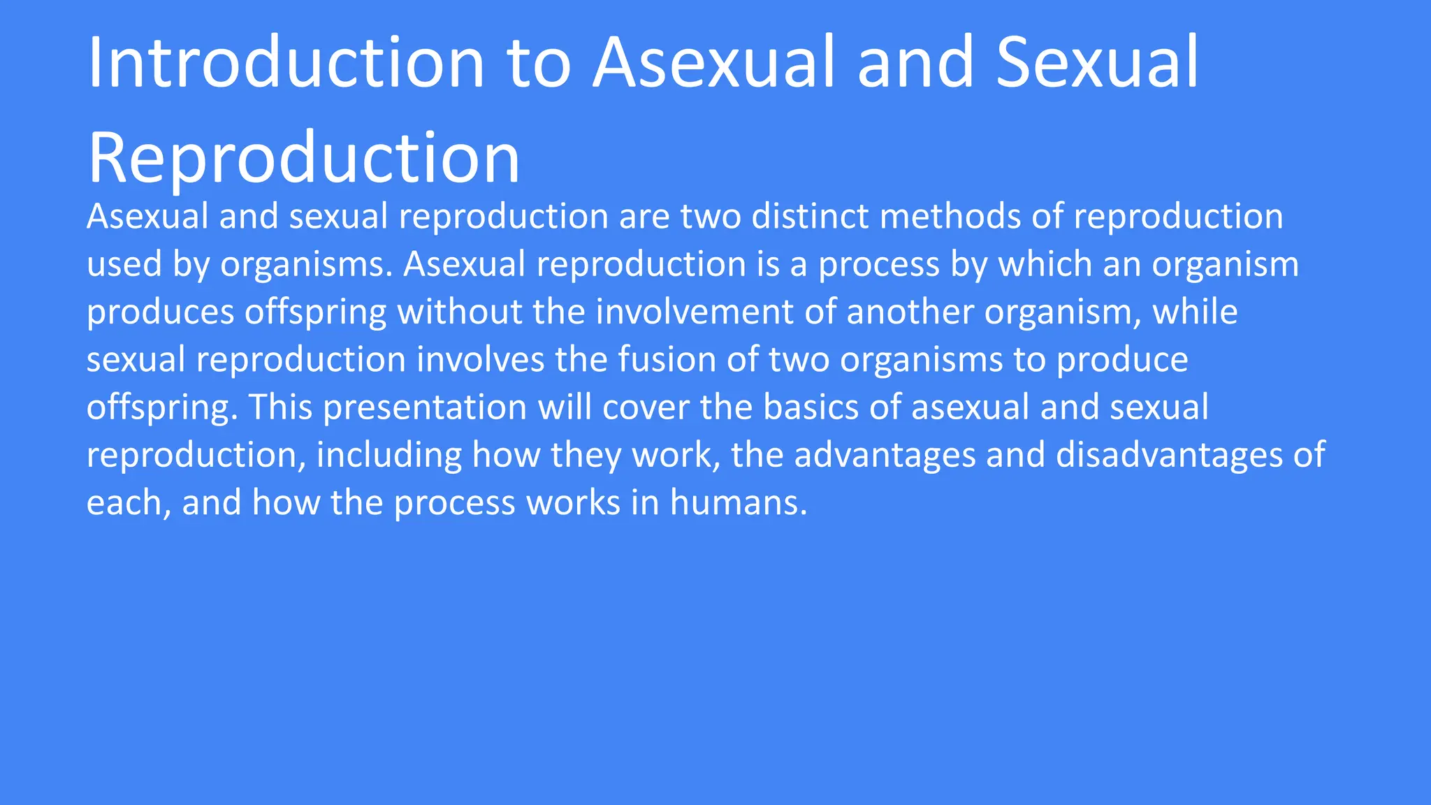Outline on Asexual and Sexual Reproduction.pptx