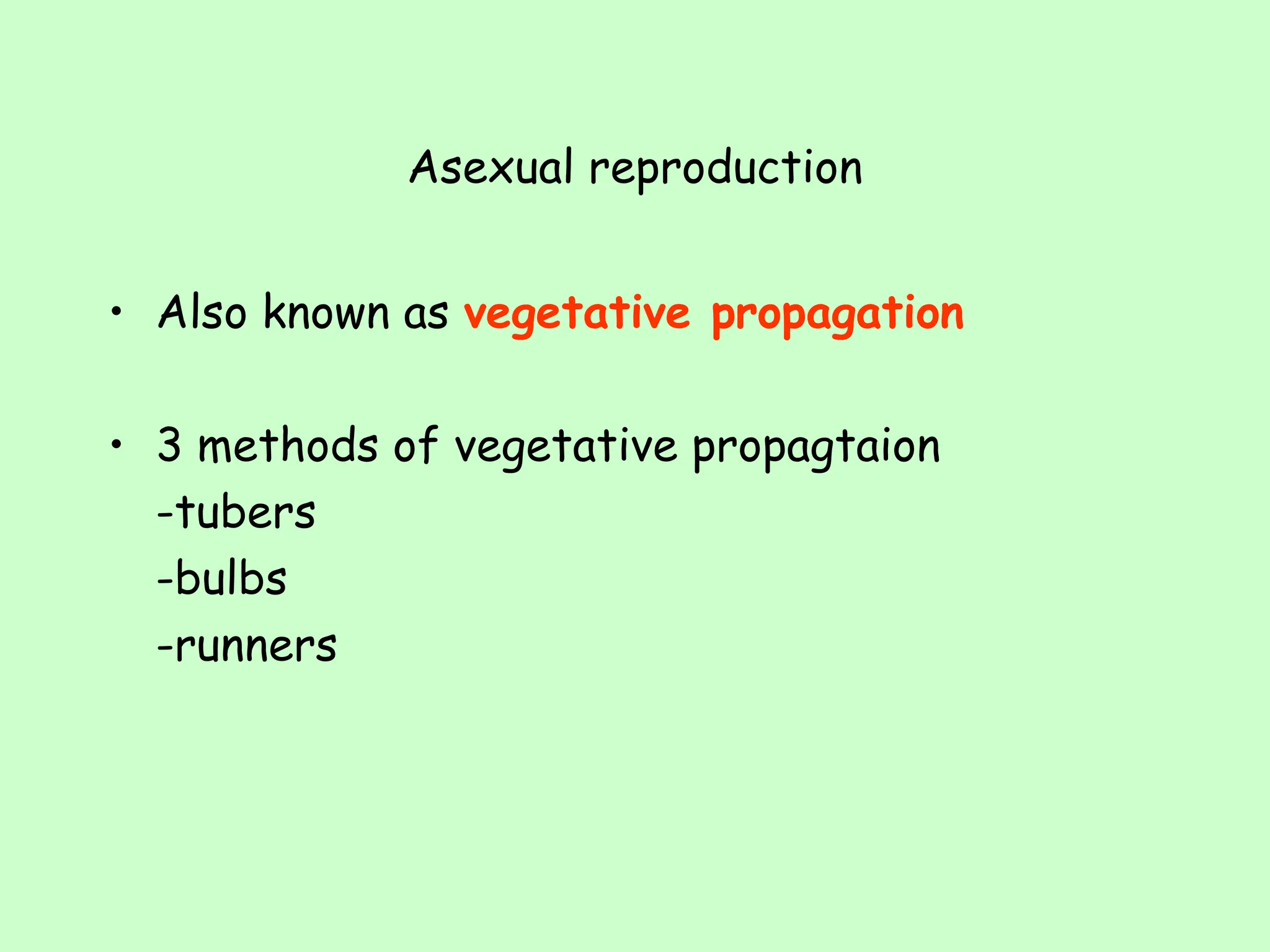 Asexual Reproduction Asexual Reproduction.ppt