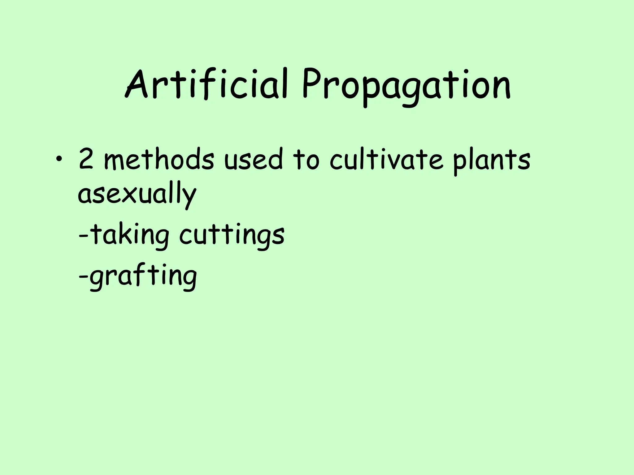 Asexual Reproduction Asexual Reproduction Ppt