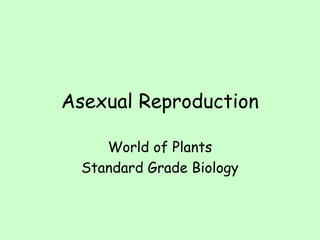 Asexual Reproduction Asexual Reproduction.ppt
