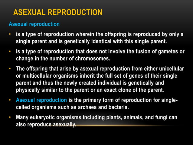 Asexual Reproduction Grade 7 Pptx Infertility Reproductive Health