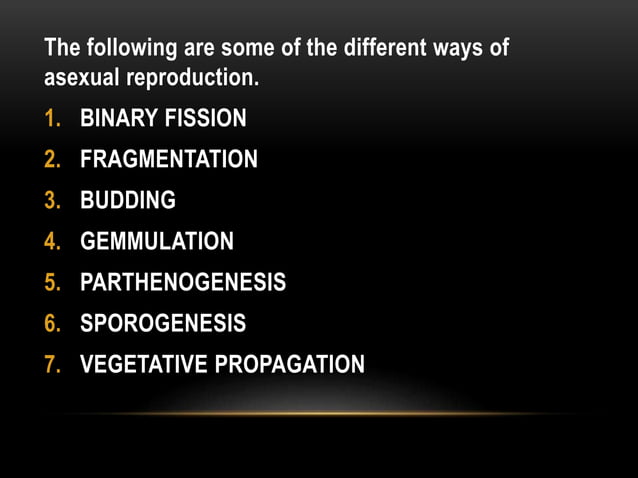 Asexual Reproduction Grade 7 Pptx Infertility Reproductive Health