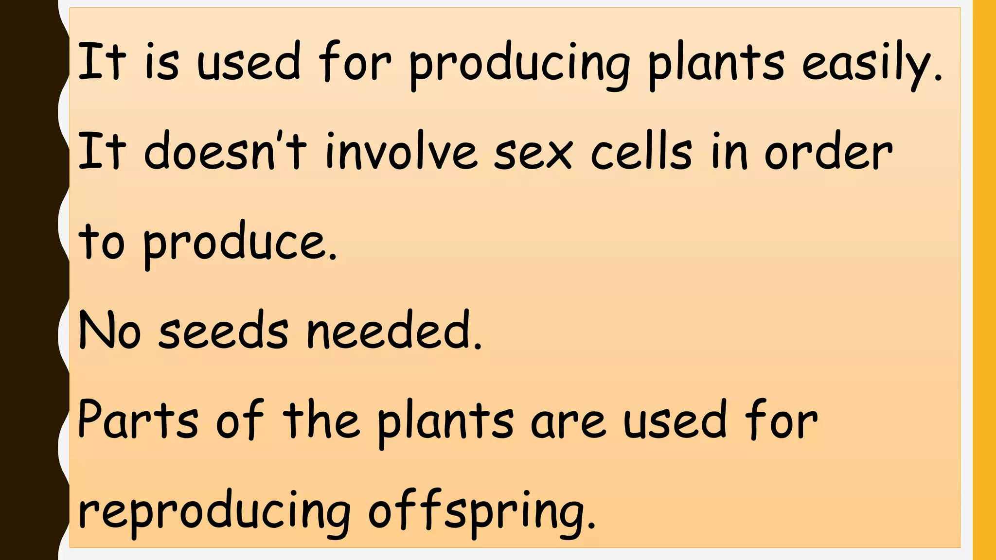 Asexual Reproduction In Plants Ppt