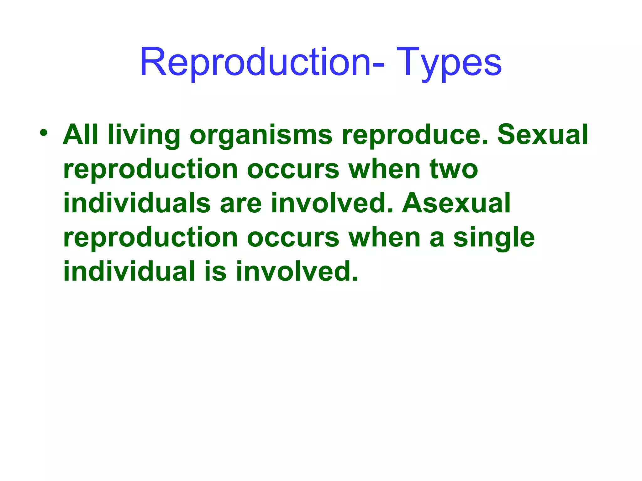 Asexual reproduction ppt | PPT