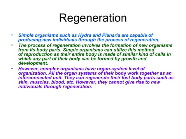 Asexual reproduction ppt | PPT | Reproductive Health | Diseases and ...