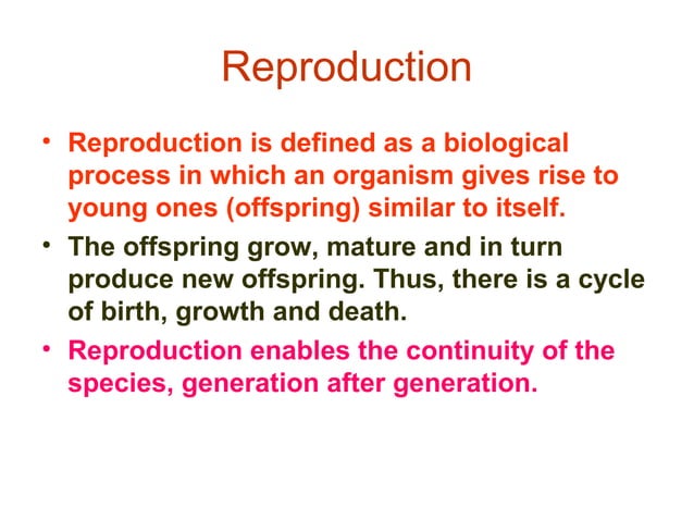 Asexual reproduction ppt | PPT | Reproductive Health | Diseases and ...
