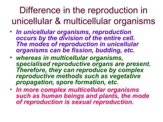 Asexual reproduction ppt | PPT