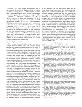 Infections as Abstract Symbolic Finite Automata: Formal Model and Applications | PDF