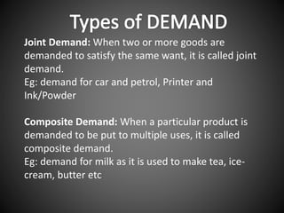Basics of Demand Analysis | PPT