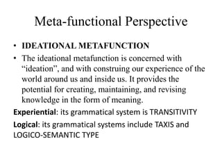 A Systemic Functional approach to an analysis of amulet advertisements ...