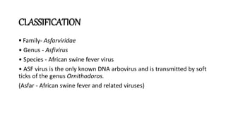 Asfarviridae- a brief description about virus | PPTX