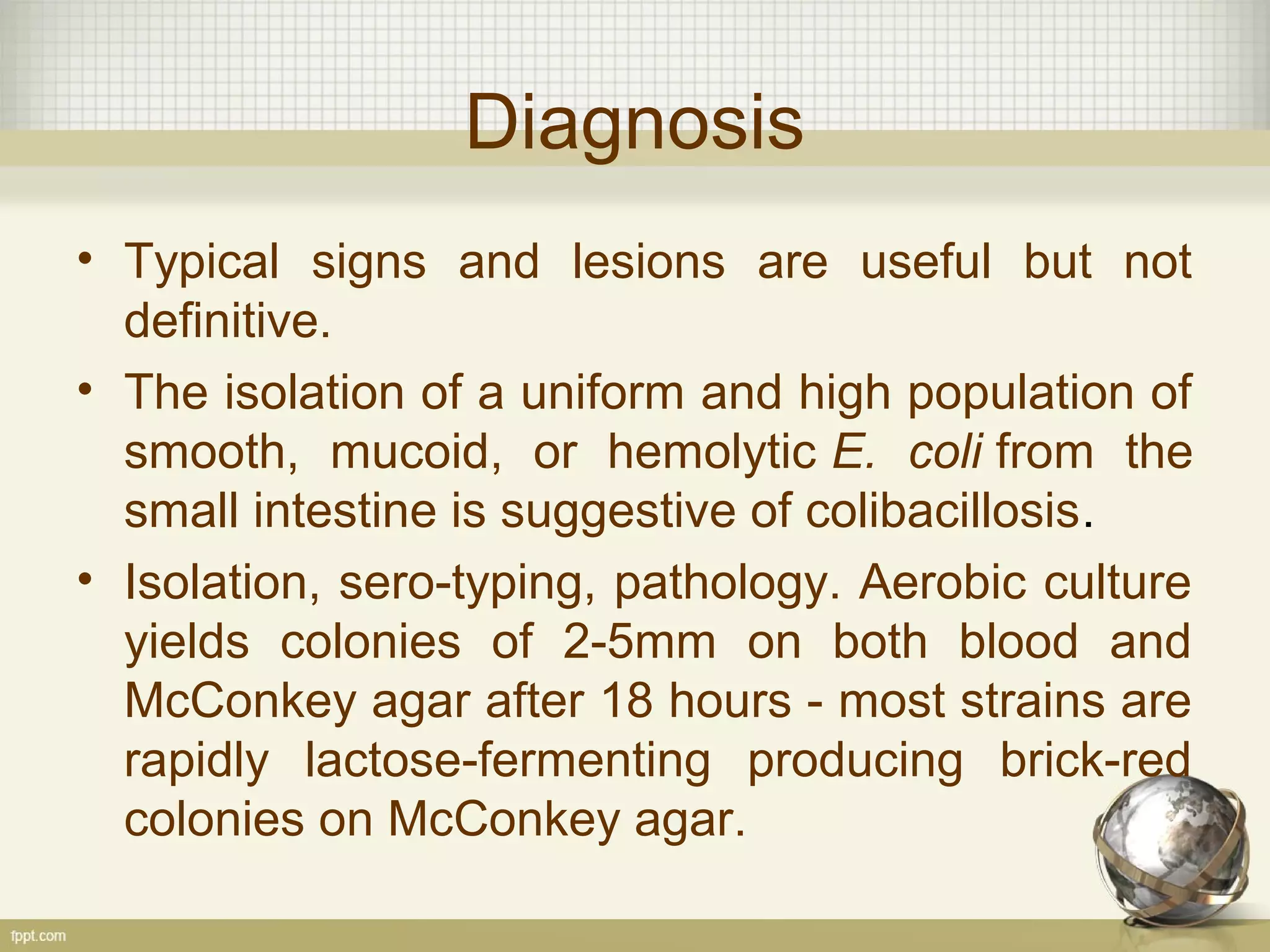 Listeriosis and Colibacillosis | PPT