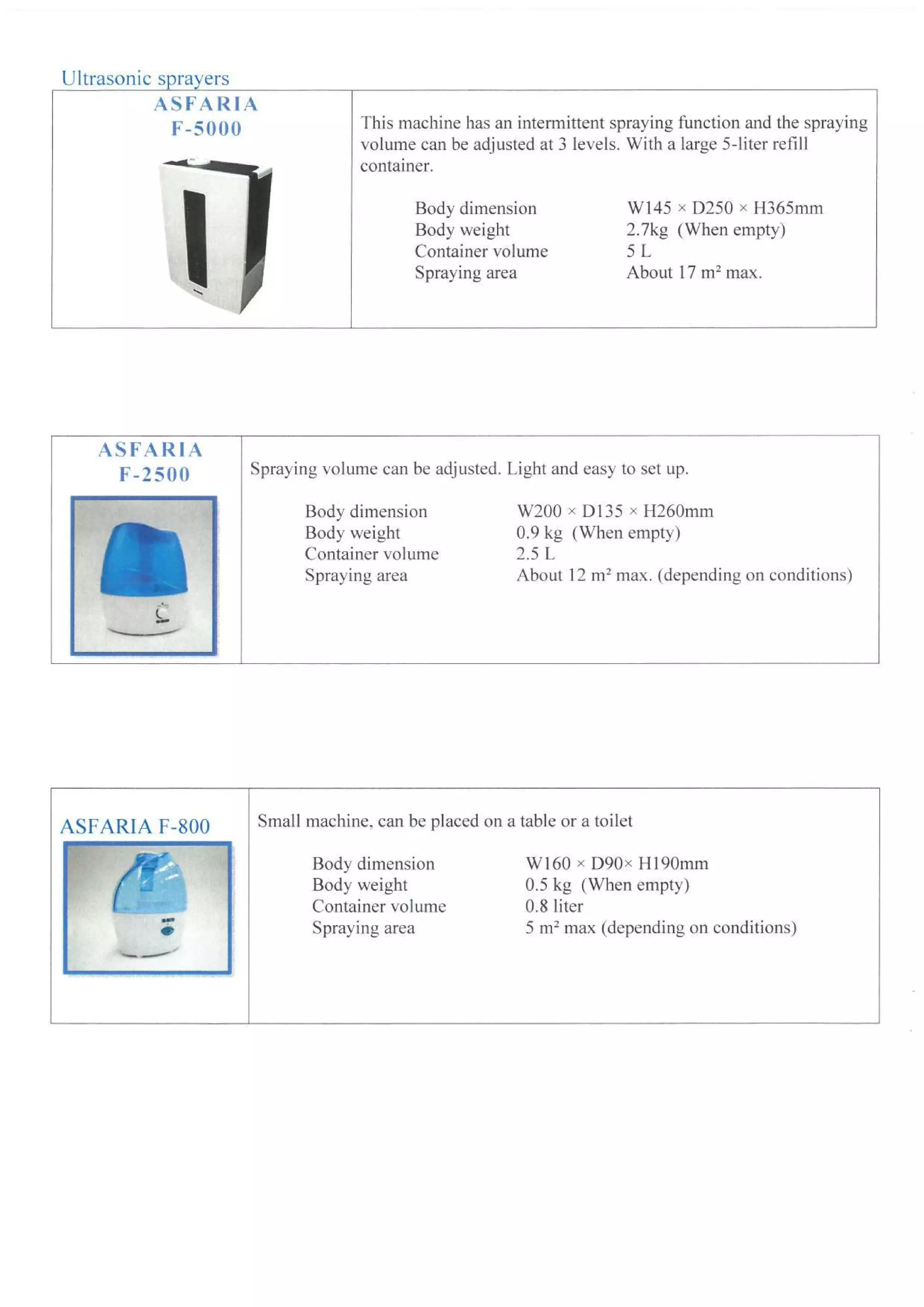 Asfa series introduction | PDF