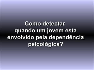 As fases da drogadio | PPT