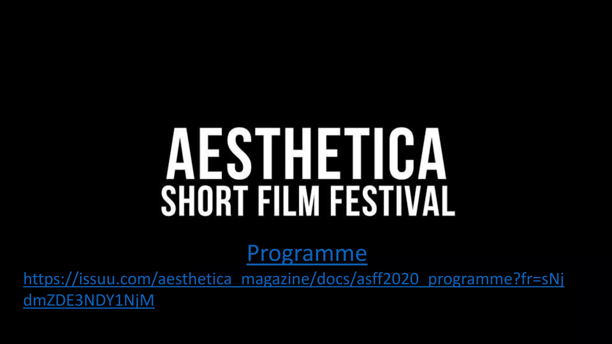Asff 2020 | PPT