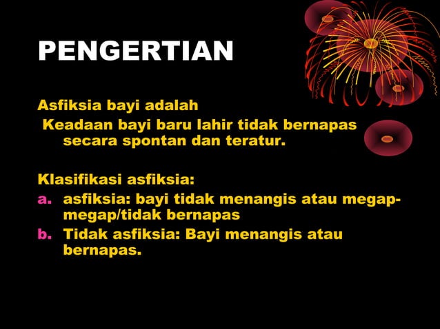 Asfiksia bayi baru lahir | PPT