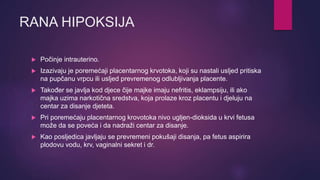 Asfiksija i reanimacija novorodjenceta | PPTX