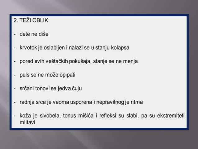 Asfiksija novorodjenceta milos markovic | PPT