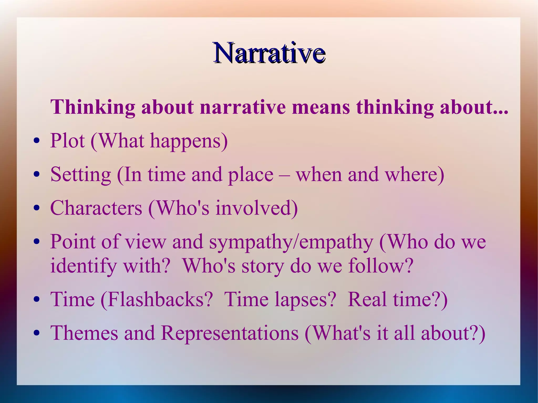 AS Film induction presentation | PDF