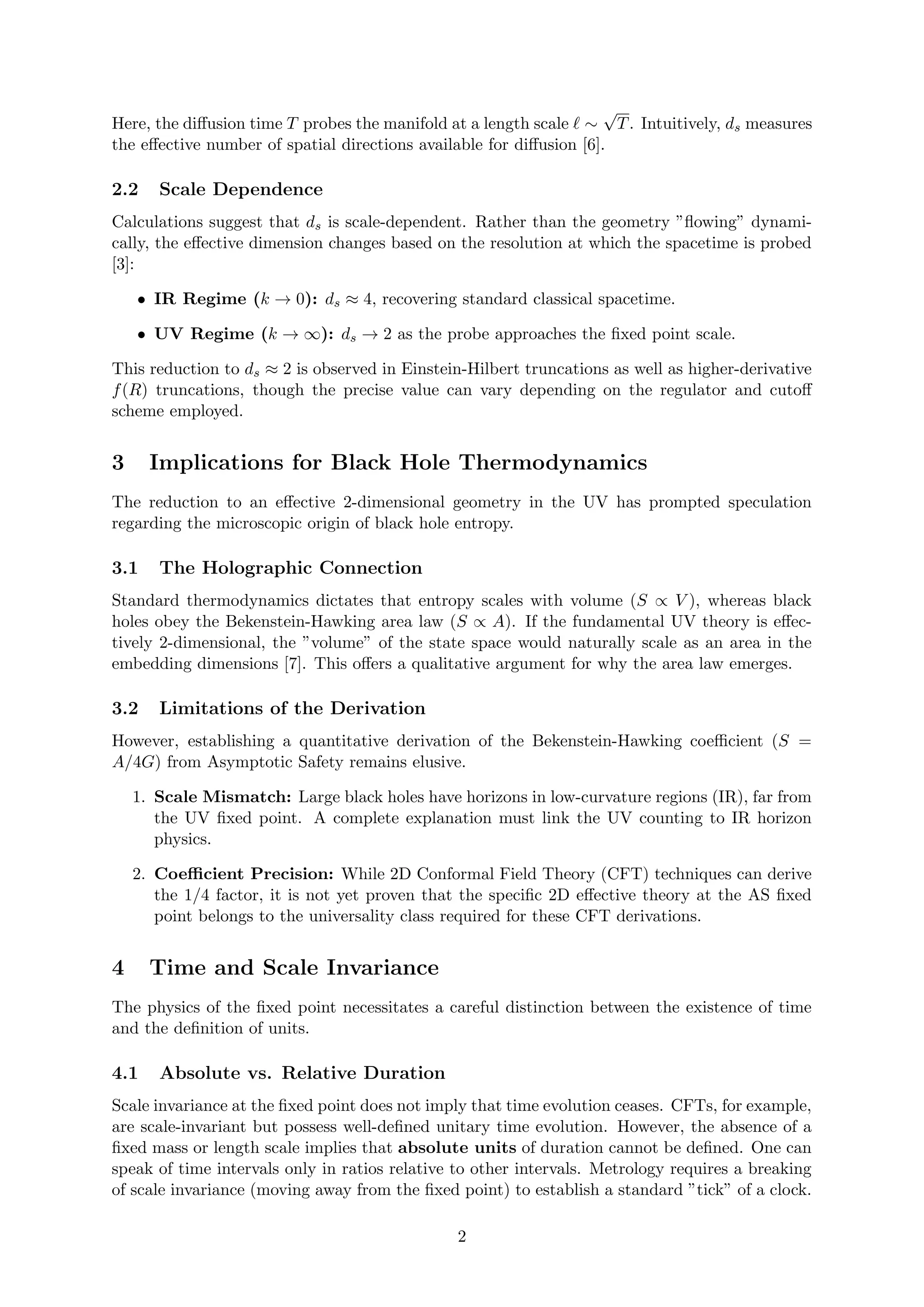 Quantum Gravity: Fixed Point for Asymptotic Safety | PDF