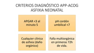 ASFIXIA PERINATAL