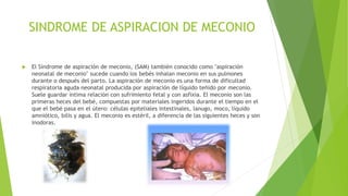 Asfixia_perinatal resumido factores de riesgo y síndrome aspiracion ...