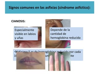 Asfixiologia medicina legal | PPTX
