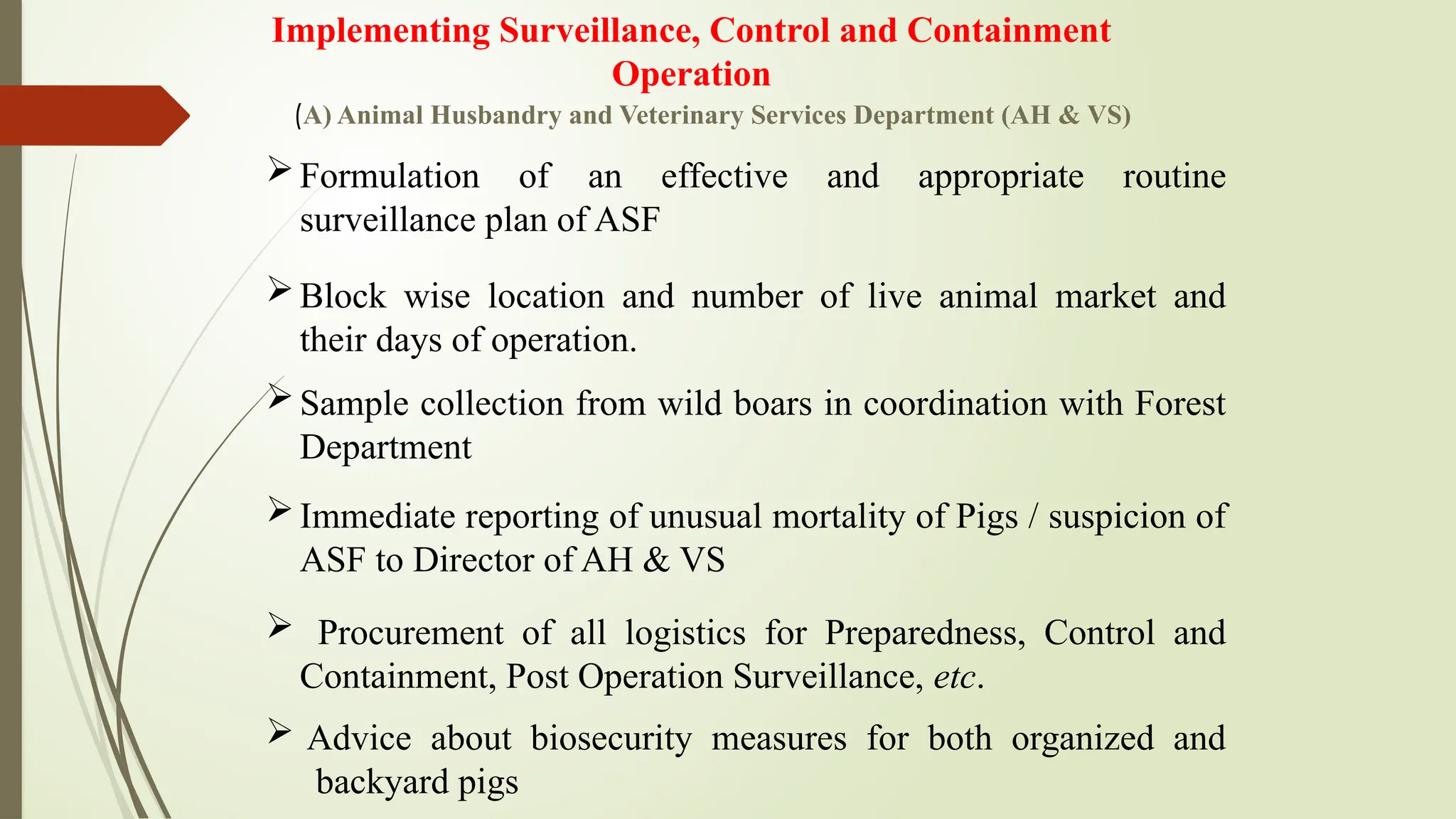 AFRICAN SWINE FEVER AN EMERGING EXOTIC DISEASE | PPTX