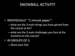 Small groups structured activities | PPTX | Education