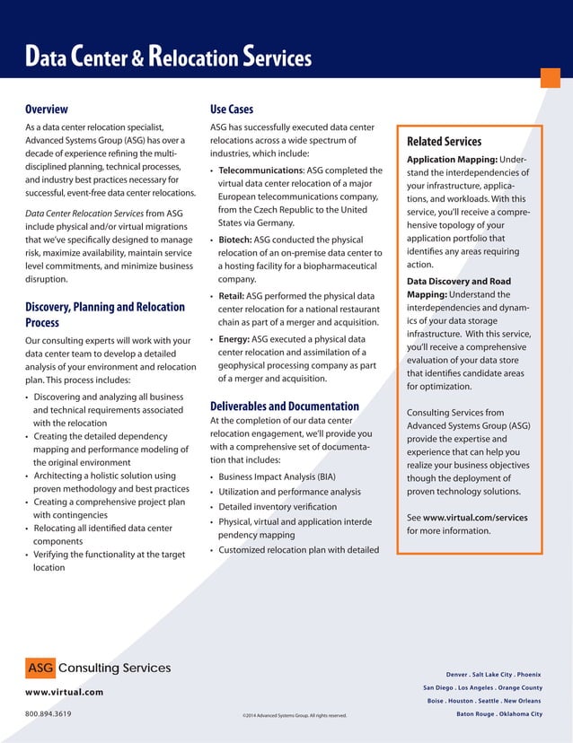 Asg datacenter-relocation-service-datasheet-web | PDF