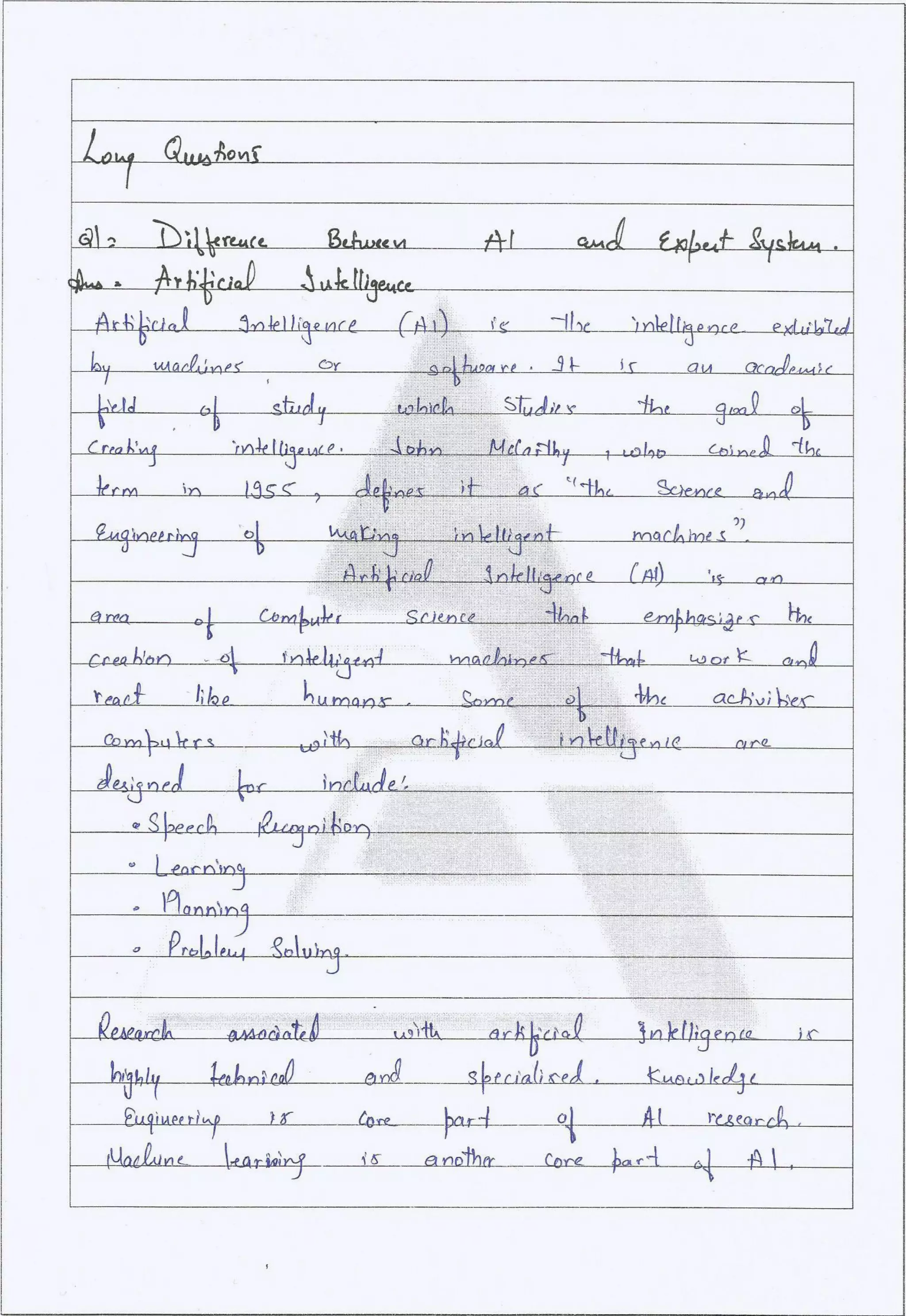 Artificial Intelligence Assignment 1 | PDF