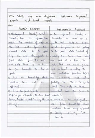 Artificial Intelligence Assignment 1 | PDF