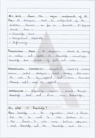 Artificial Intelligence Assignment- 1 | PDF