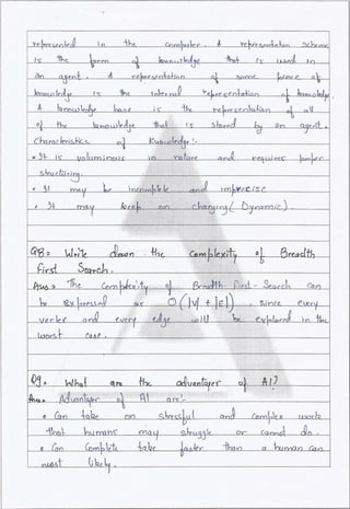 Artificial Intelligence Assignment- 1 | PDF