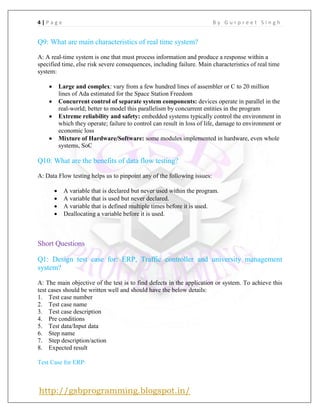 Software Testing and Quality Assurance Assignment 2 | PDF