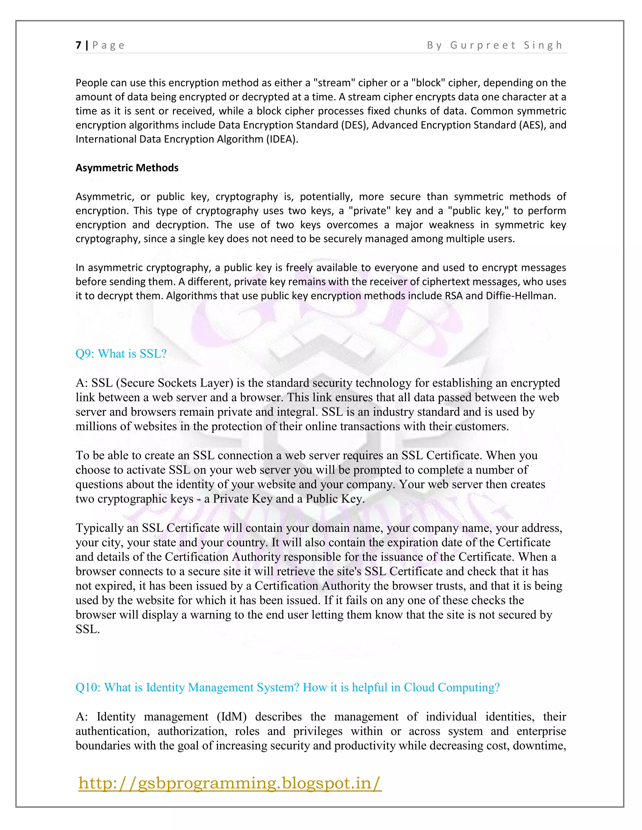 Cloud Computing Assignment 3 | PDF