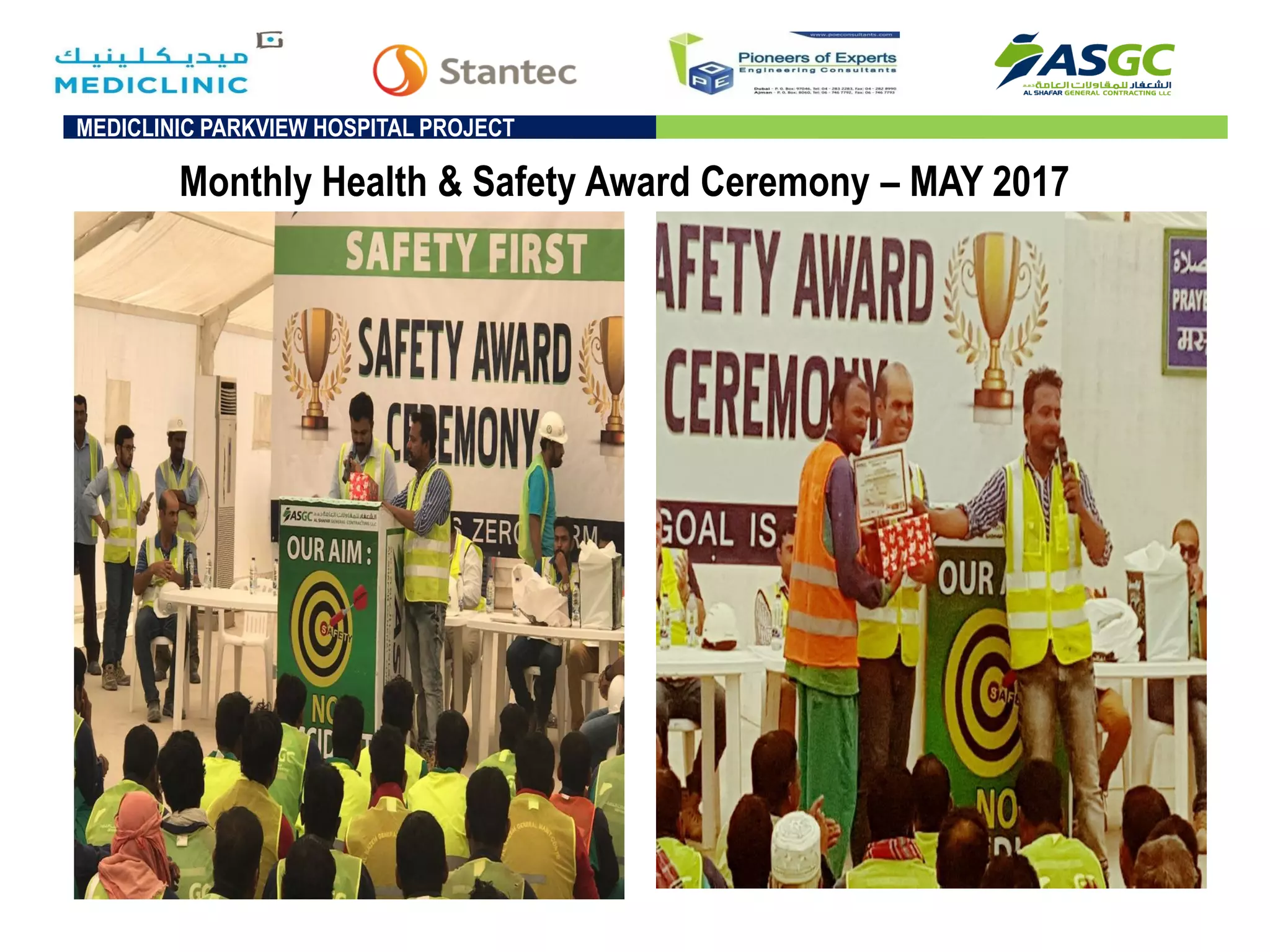 Asgc mediclinic project safety award may-17 | PDF