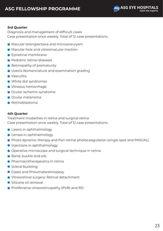 ASG Fellowship Programme | PDF