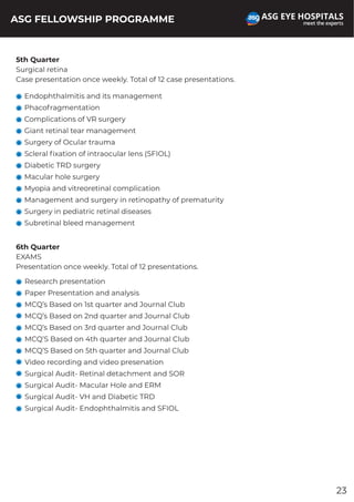 ASG Fellowship Programme | PDF