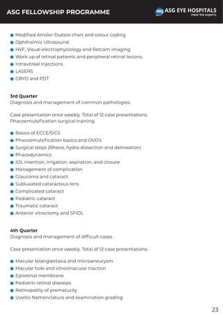 ASG Fellowship Programme | PDF
