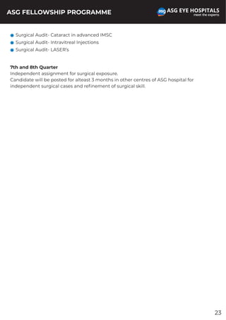 ASG Fellowship Programme | PDF