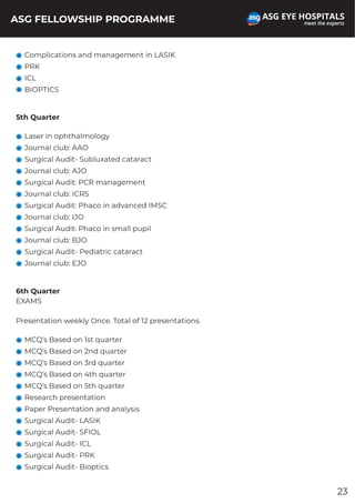 ASG Fellowship Programme | PDF