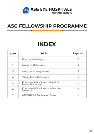 ASG Fellowship Programme | PDF