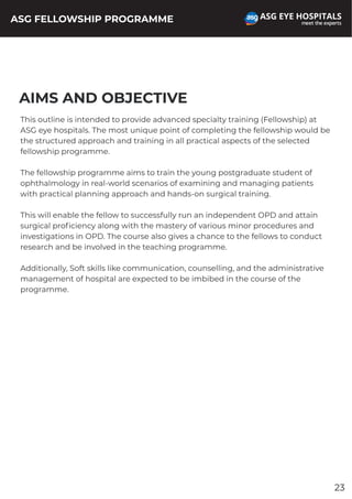 ASG Fellowship Programme | PDF