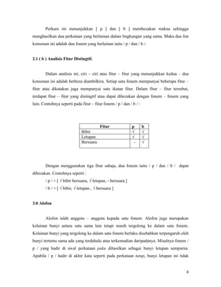 fonetik dan fonologi. | PDF