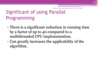 Parallel Computing Application | PPTX
