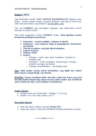 Asgn.ess222.aktiviti.kokurikulum.may 2017 | DOCX
